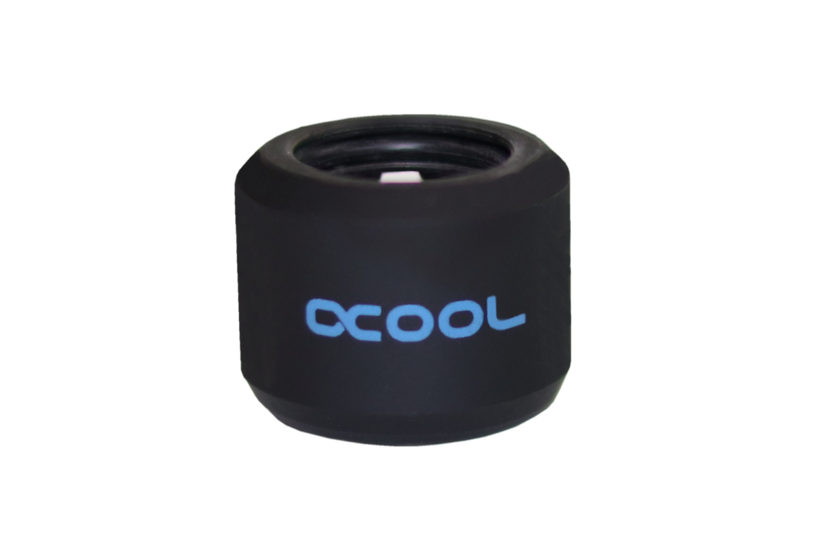 Alphacool Aurora HardTube LED Ring 16mm Deep Black - Digital RGB ...
